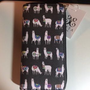 Anthropologie | Bags | Alpaca Wallet Cute Animal Purse New | Poshmark